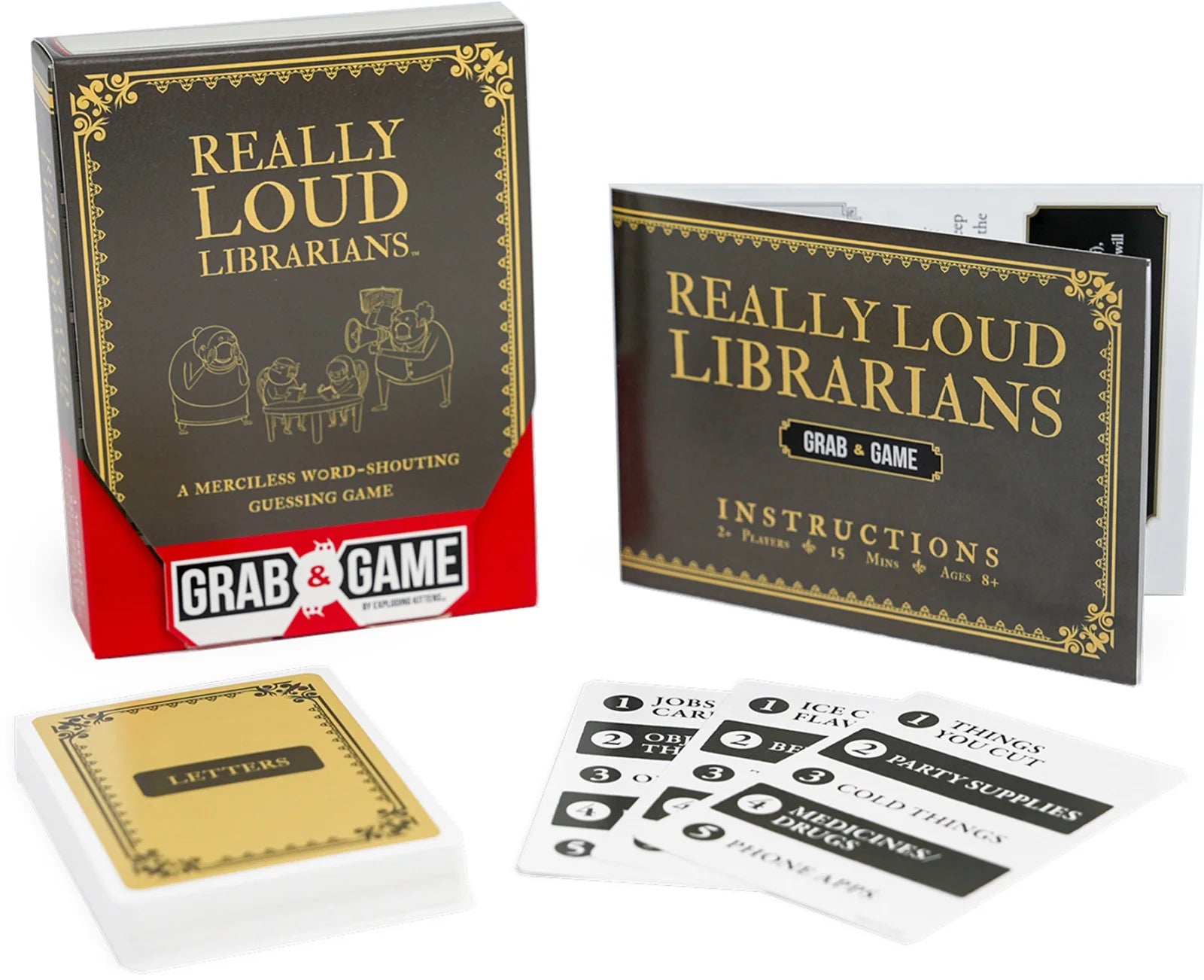 Grab & Game - Really Loud Librarians (by Exploding Kittens) – Roll of ...